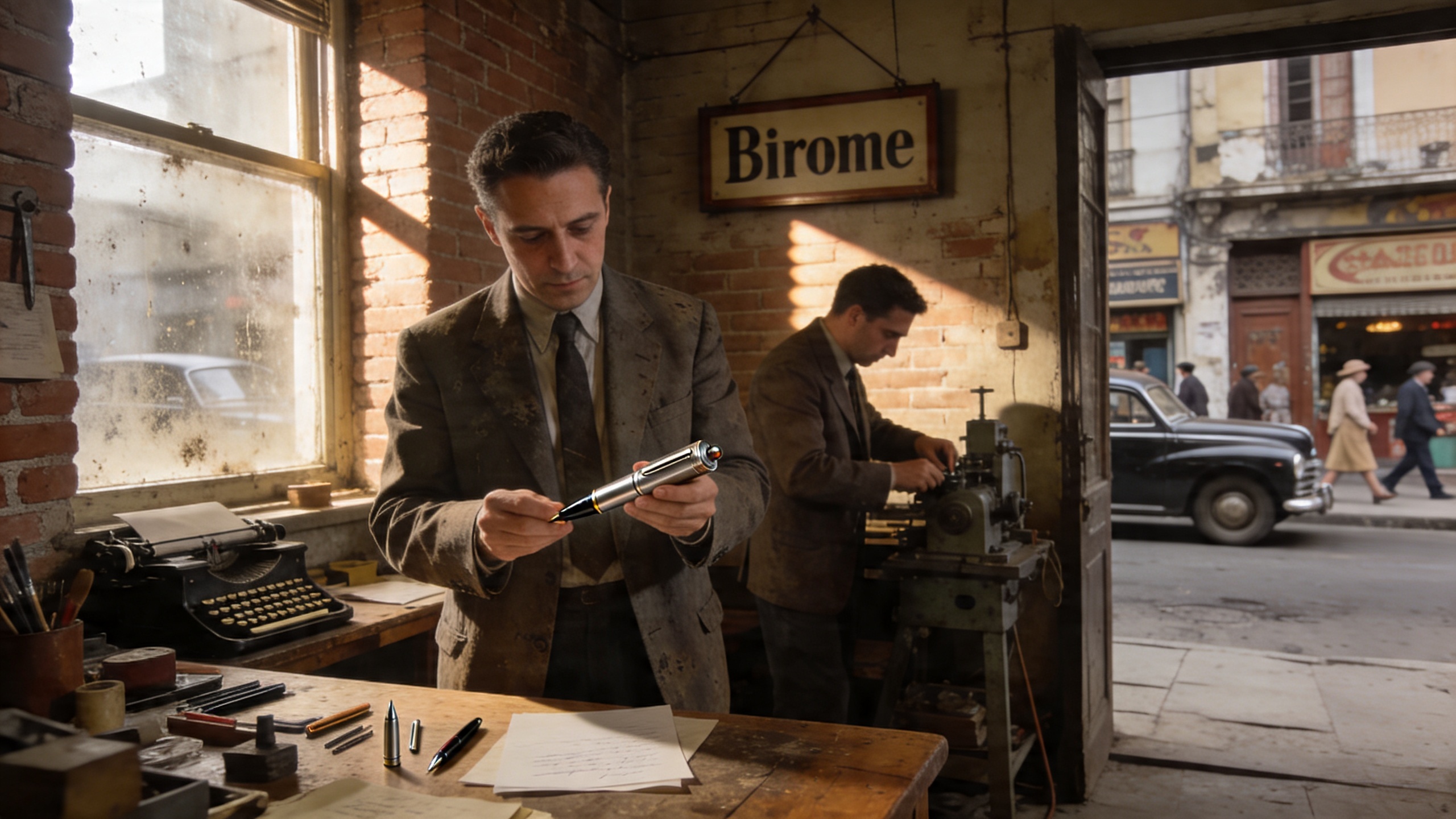 The Hungarian Journalist Who Invented the Ballpoint Pen Fleeing the ...